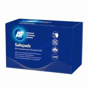 AF Safepads IPA Impregnated Cleaning Pads ASPA100