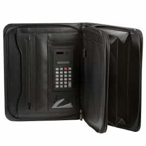 Spirax A4 Executive Zippered Compendium 56913